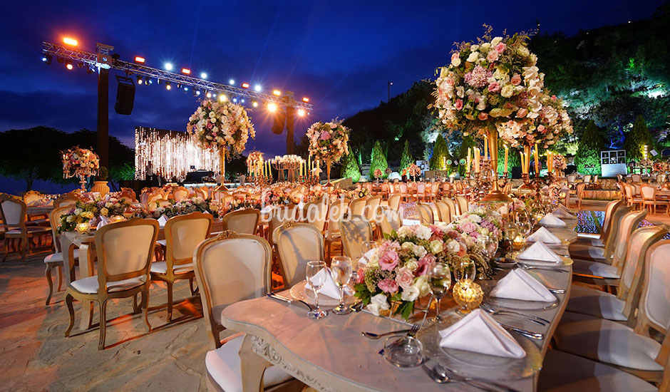 Chris and Yara's Wedding at Les Talus, Lebanon